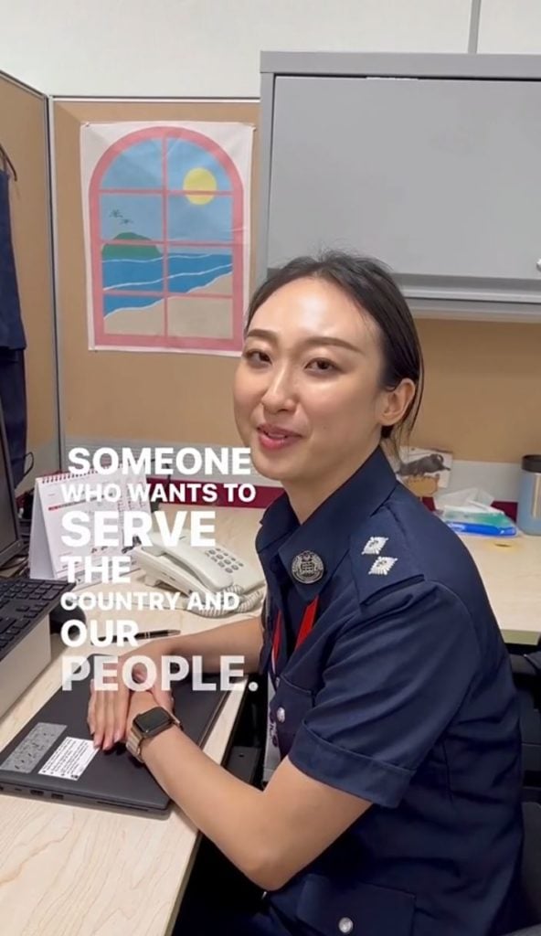 Female ICA Officer In Recruitment Video Catches Viewers' Attention, They Offer To Be Her Assistant