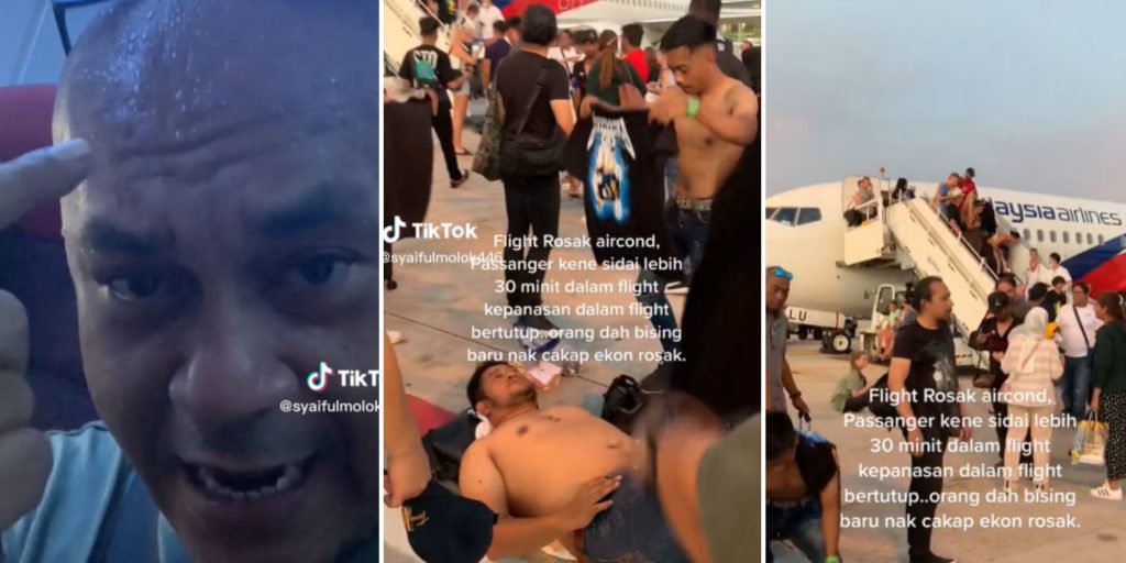 Malaysia Airlines Plane Aircon Allegedly Doesn't Work, Passengers In ...