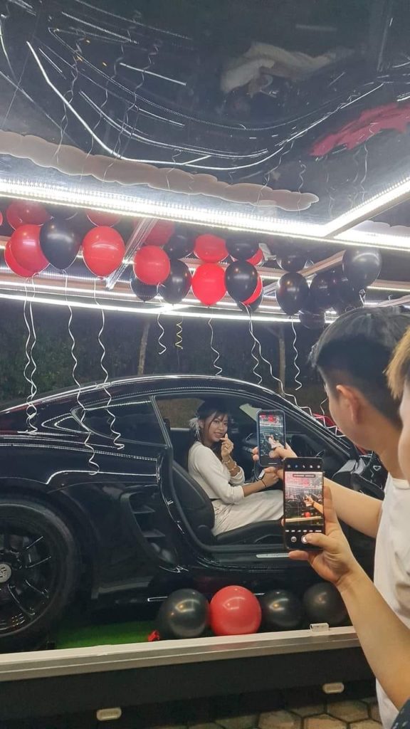Man In M'sia Proposes To Girlfriend With A Porsche, Sets Off Fireworks ...
