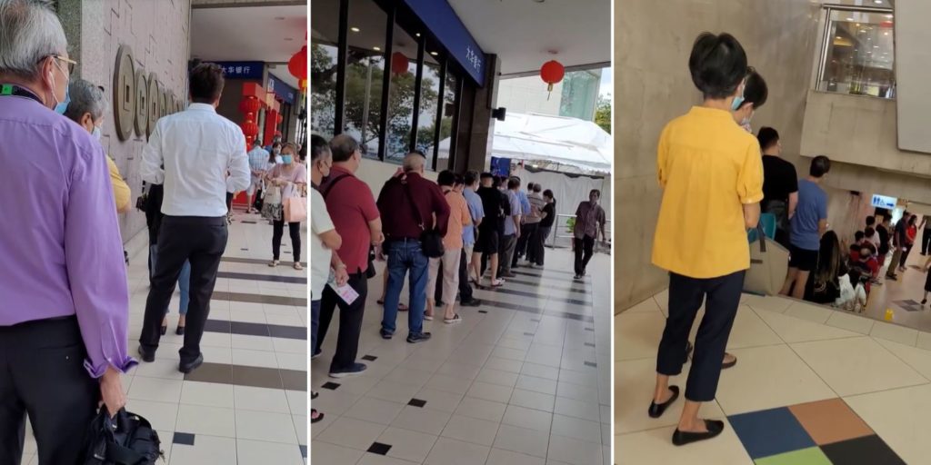 S$12M TOTO Hong Bao Draw Sparks Snaking Queue From Rochor Mall Basement ...