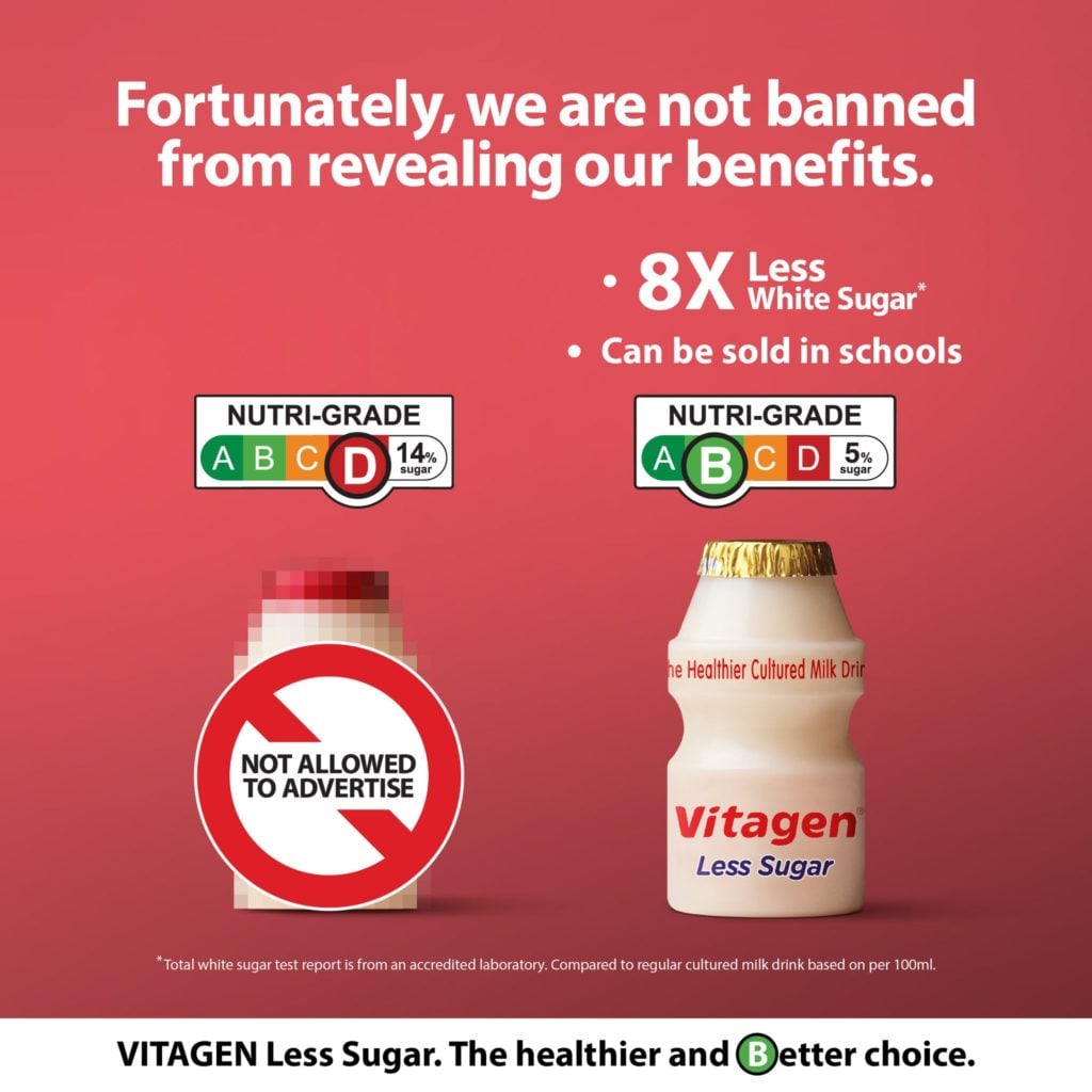 Vitagen Throws Shade At Anonymous Competitor's Lower Nutri-Grade But S ...