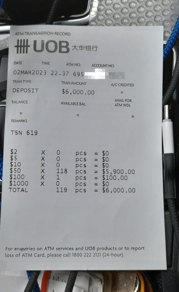 S'pore Man's S$6,000 Cash Deposit Not Reflected In Account After 4 Days ...