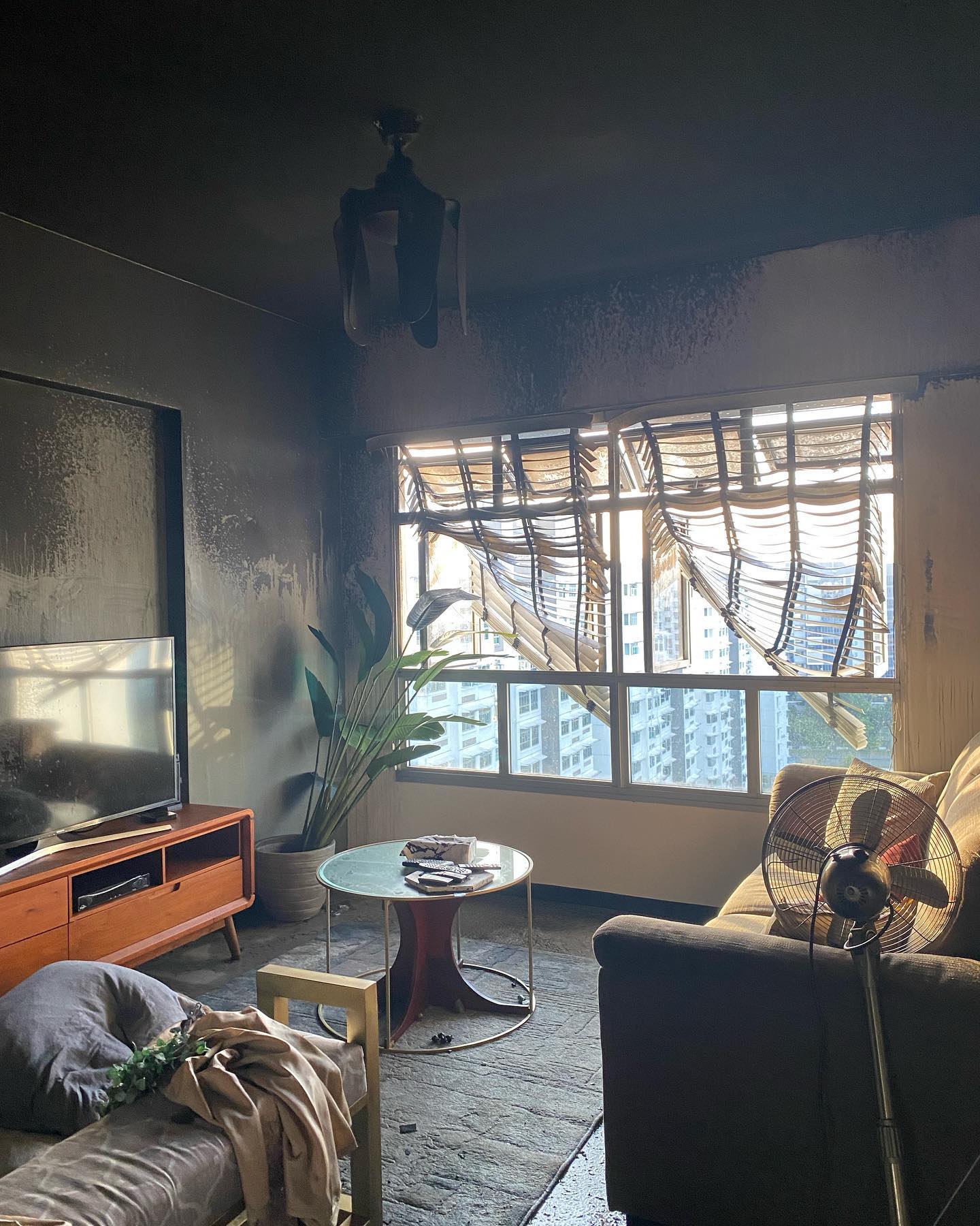 HDB Flat Catches Fire 1 Day Before Ramadan, Family Safe & Welcomes ...