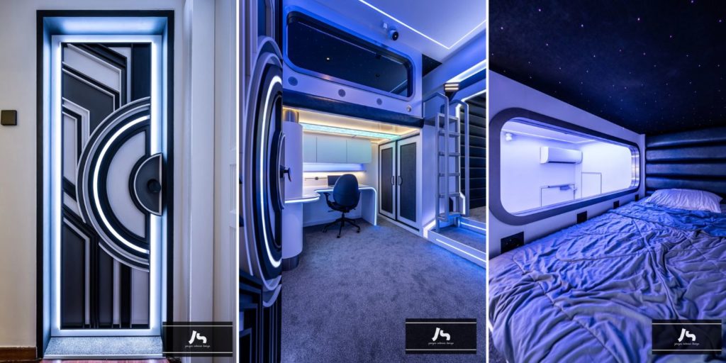 Geylang Condo Room Renovated With Space Capsule Design, Now Looks ...