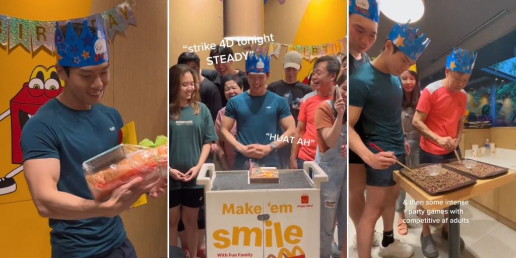 Group Of Adults In S'pore Host McDonald's Birthday Party For Their ...