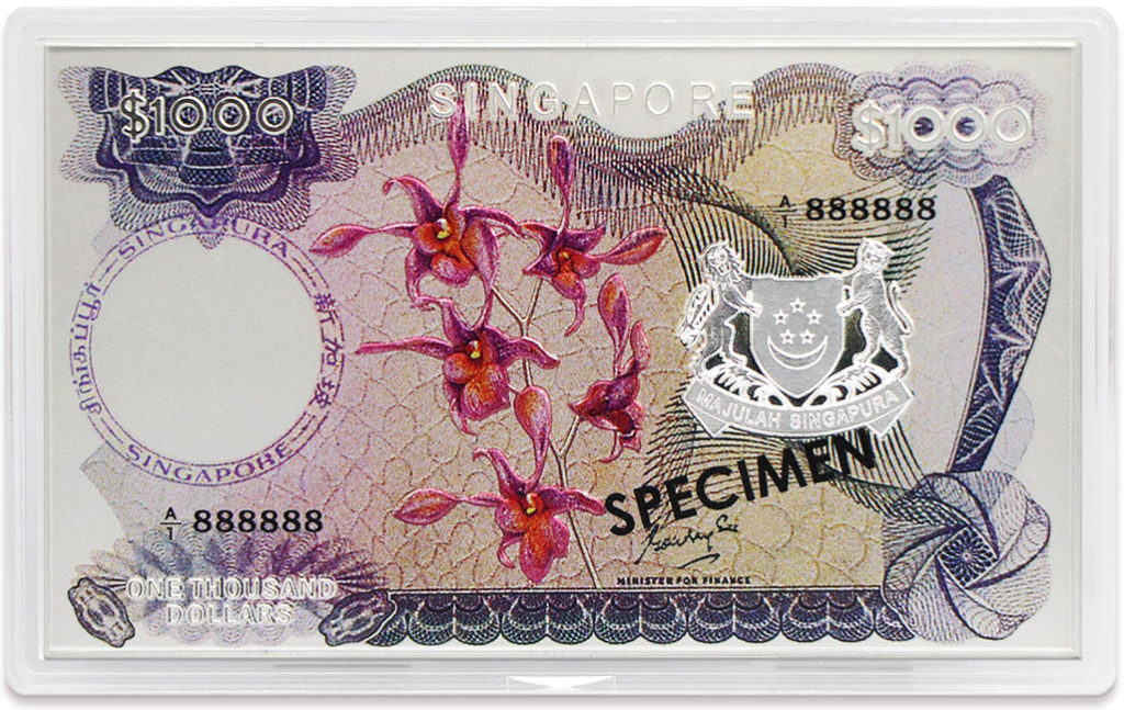 S'pore Mint Launches Pure Gold & Silver S$1K Banknotes, Limited Pieces ...