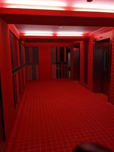 Red Tampines BTO Gives Off Eerie Vibes At Night, Choice Of Colour ...