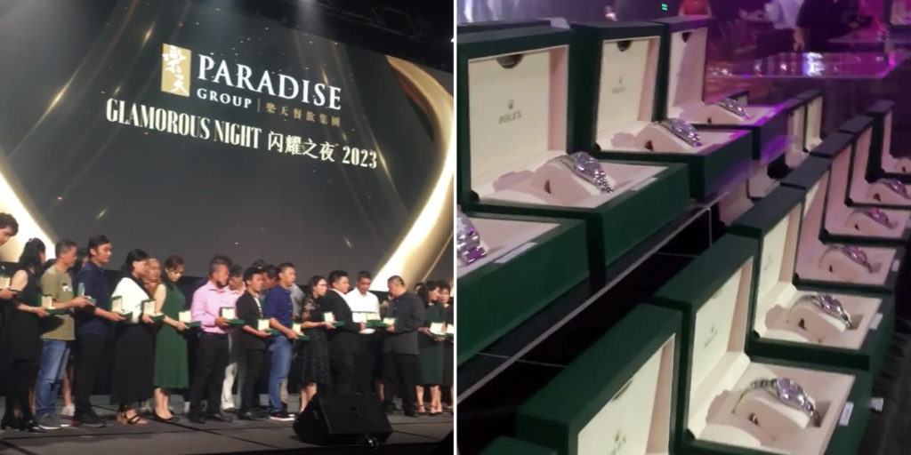 S'pore Paradise Group Rewards 100 Long-Service Staff With Rolex Watches, Gets Praise For Generosity