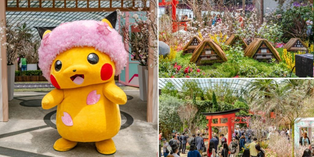 Sakura Display Returns To Gardens By The Bay, Visit A Mini Japan With ...