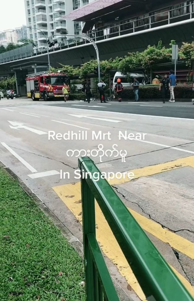 Van Crashes Into Covered Walkway Near Redhill MRT, 72-Year-Old Driver ...
