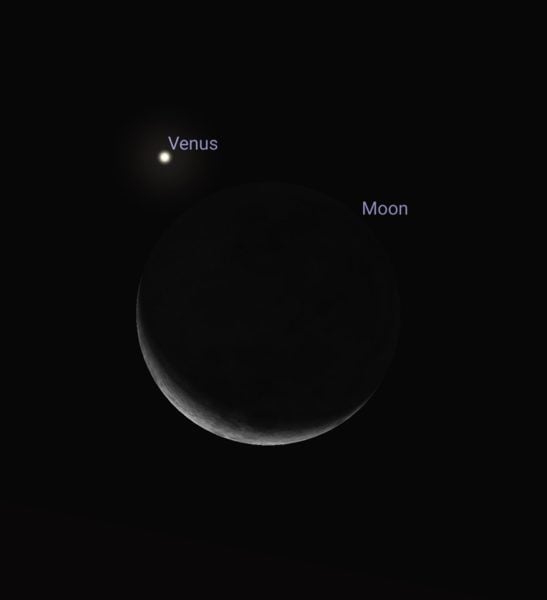 Moon & Venus Conjunction Seen In Night Sky On 24 Mar, S'poreans Share ...