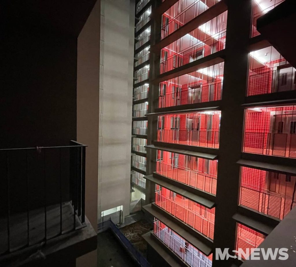 Ceiling Of 'Eerie' Red Tampines BTO Painted White, Spooky Vibes ...