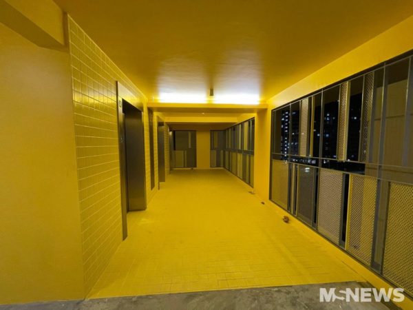 Ceiling Of 'Eerie' Red Tampines BTO Painted White, Spooky Vibes ...