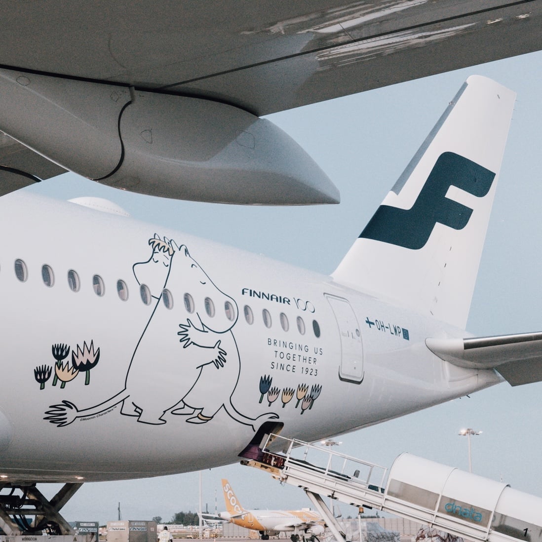 Moomin Plane Lands At Changi Airport, Only 2 Finnair Aircrafts With ...