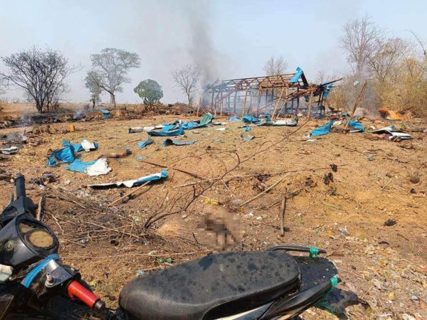 Military Airstrike In Rebel-Held Myanmar Region Reportedly Kills 100 ...