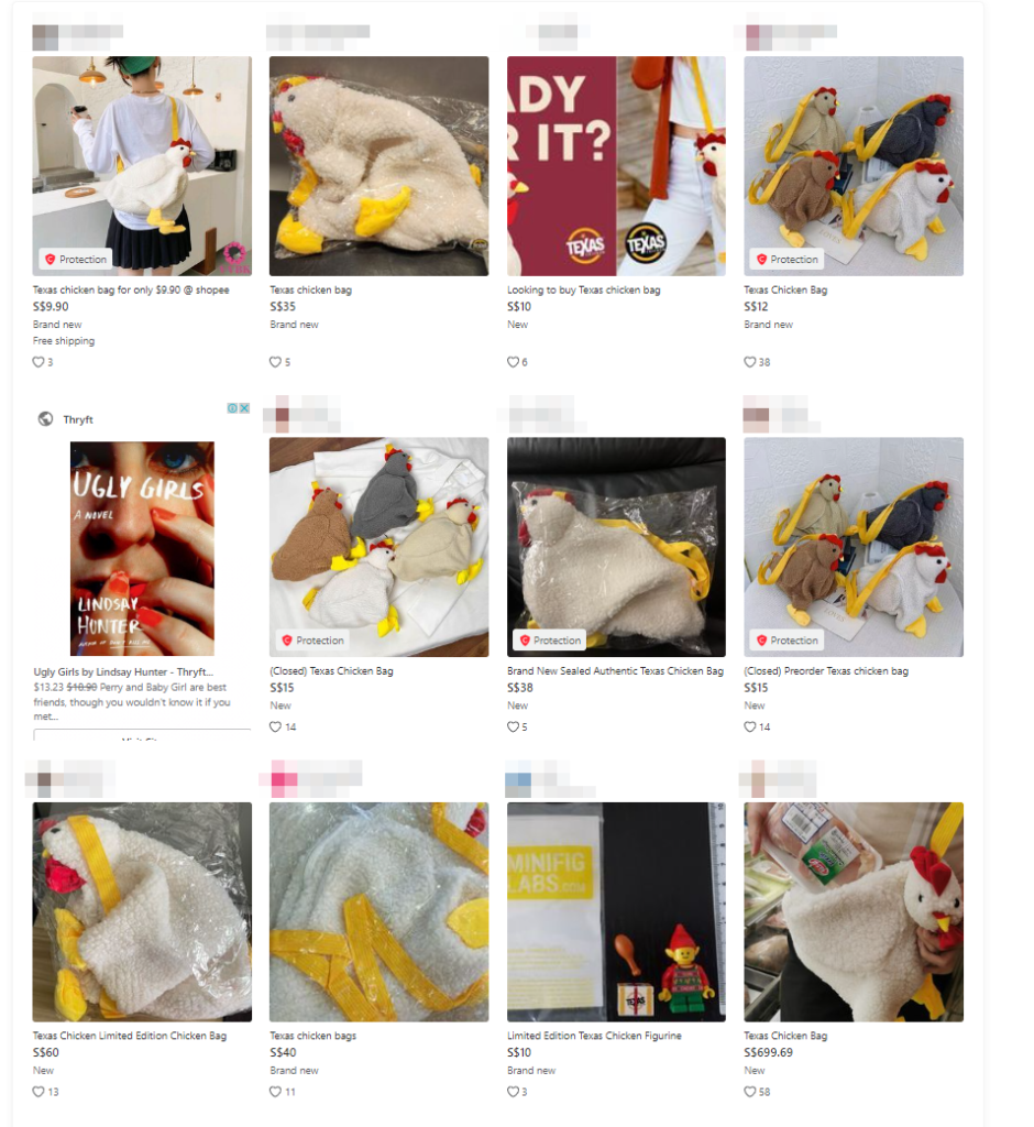Viral Texas Chicken Bag Sold Online From S$2.90, Cheaper Than Meal ...