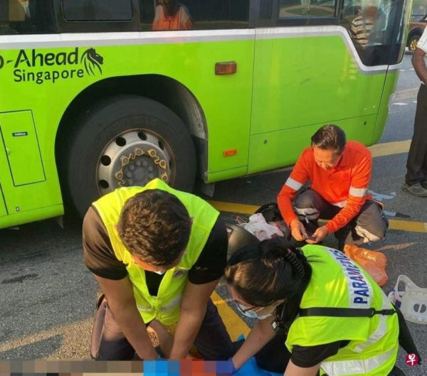 Bus Collides With 65-Year-Old Cyclist In Pasir Ris, He Passes Away In ...