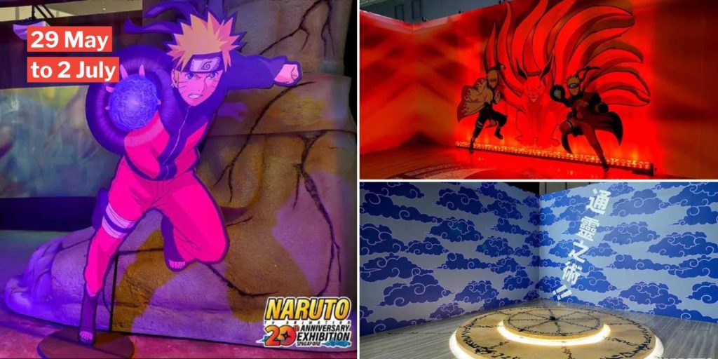 Naruto Exhibition At Marina Square Will Have Immersive Experiences ...