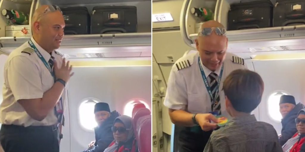 M'sian Pilot Bids Passengers Goodbye In Person After Landing, Gives ...