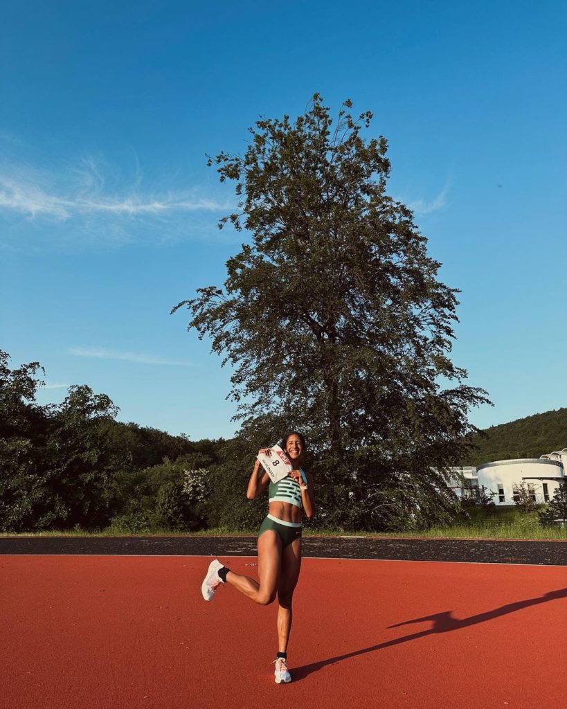 Shanti Pereira Breaks 100m National Record Twice In Germany ...