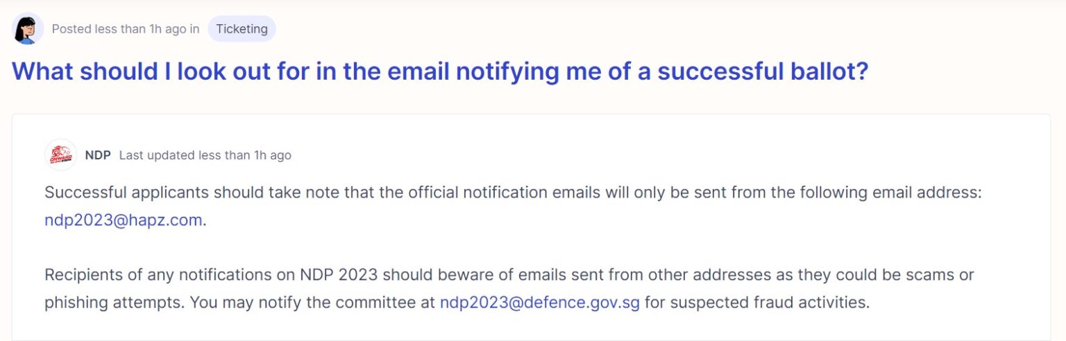 NDP 2023 Ticket Application Will Start On 29 May, Applicants Can Apply ...