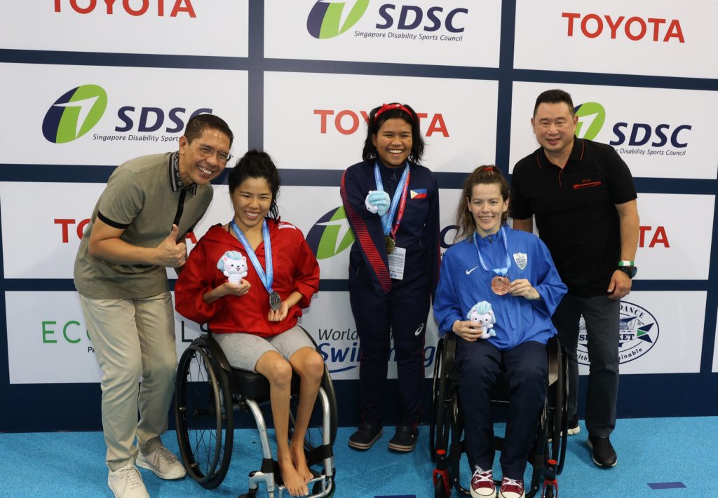Yip Pin Xiu Wins 2 Medals In Citi Para Swimming World Series, Also ...