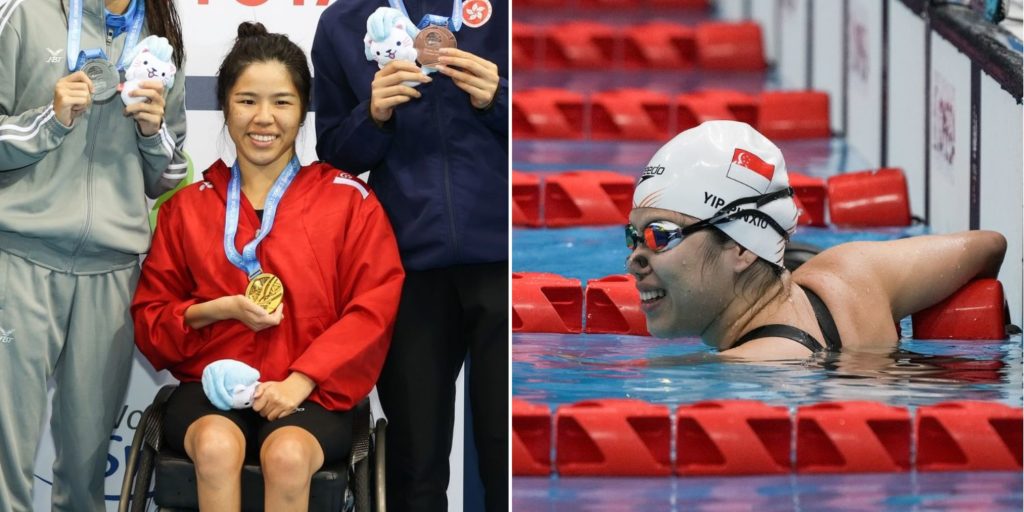 Yip Pin Xiu Wins 2 Medals In Citi Para Swimming World Series, Also ...