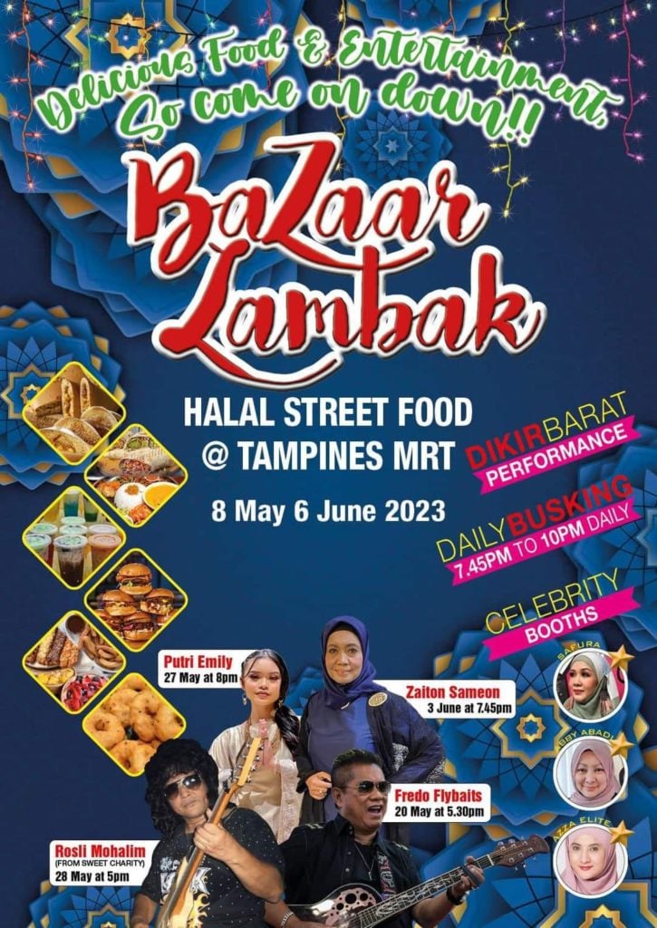 Massive Bazaar Happening In Tampines From 8 May, Get Halal Food & Enjoy ...