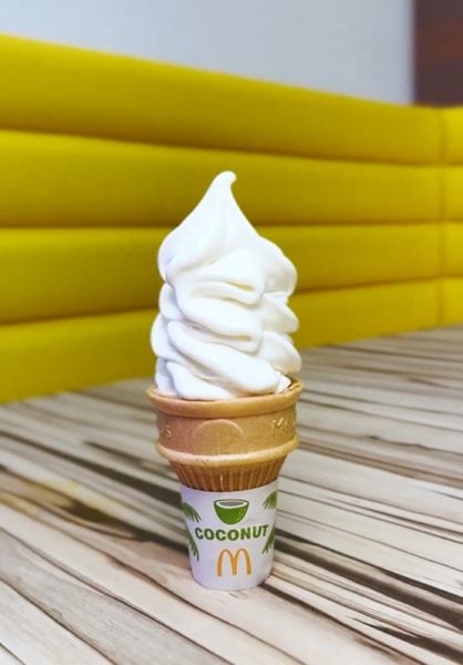 McDonald's Rolls Out New Coconut Cone On 29 May, Also Holding Giveaway ...