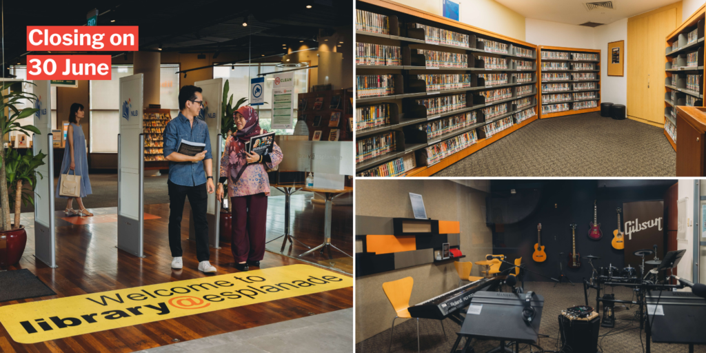 Library@Esplanade Closing on 30 June, Collections & Programmes Moving ...