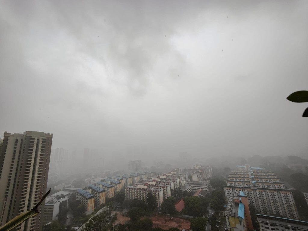 Heavy Rain Falls Across Parts Of S'pore On 16 May Morning, PUB Issues ...