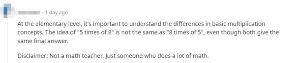 P3 Student Gets Math Question Marked Wrong Due To 'Incorrect Order ...