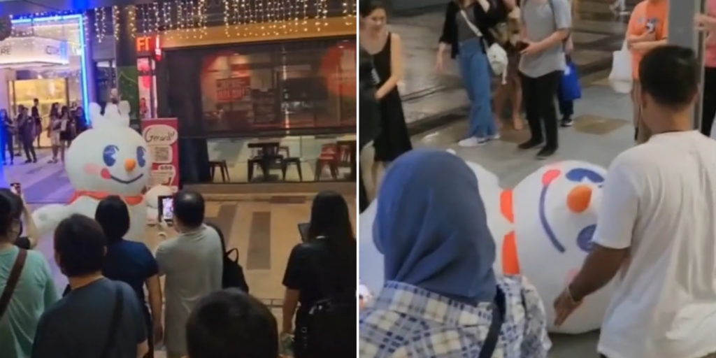 Mixue Mascot Dances Chaotically In Paya Lebar, Viral Meltdowns Are Too ...