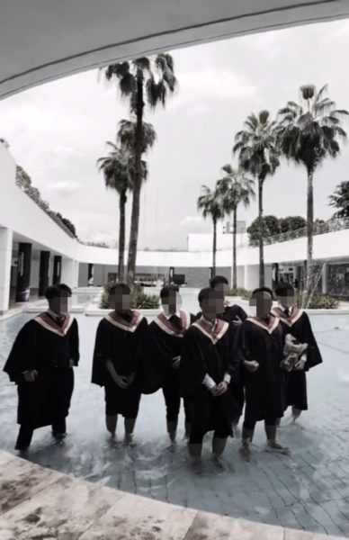 Nanyang & Republic Polytechnic Students Frolic In School Ponds On ...