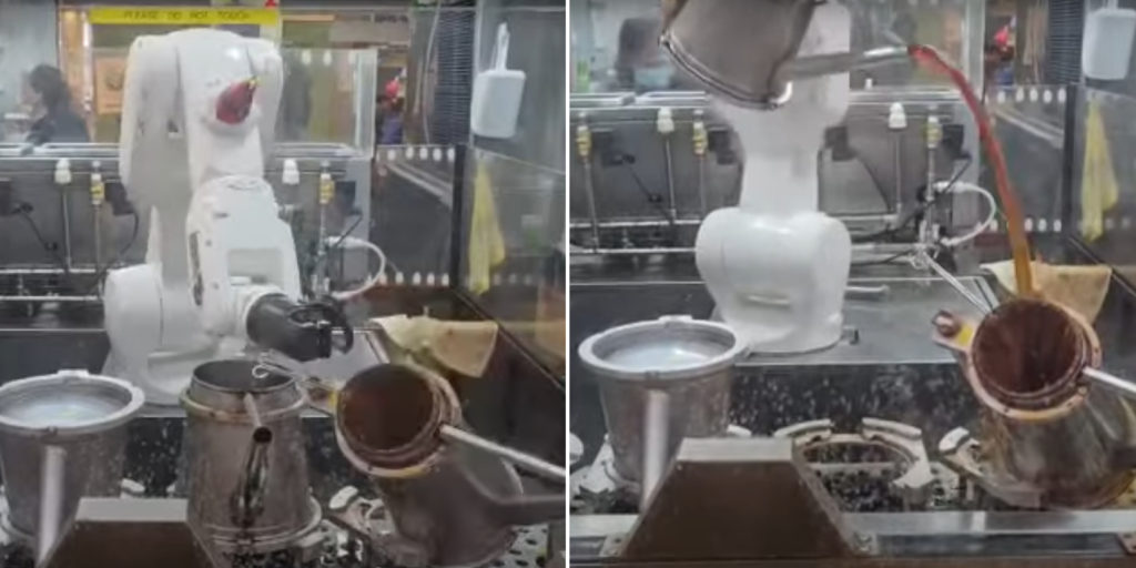 Punggol Robot Barista Malfunctions, Seemingly Rebels Against Humanity ...