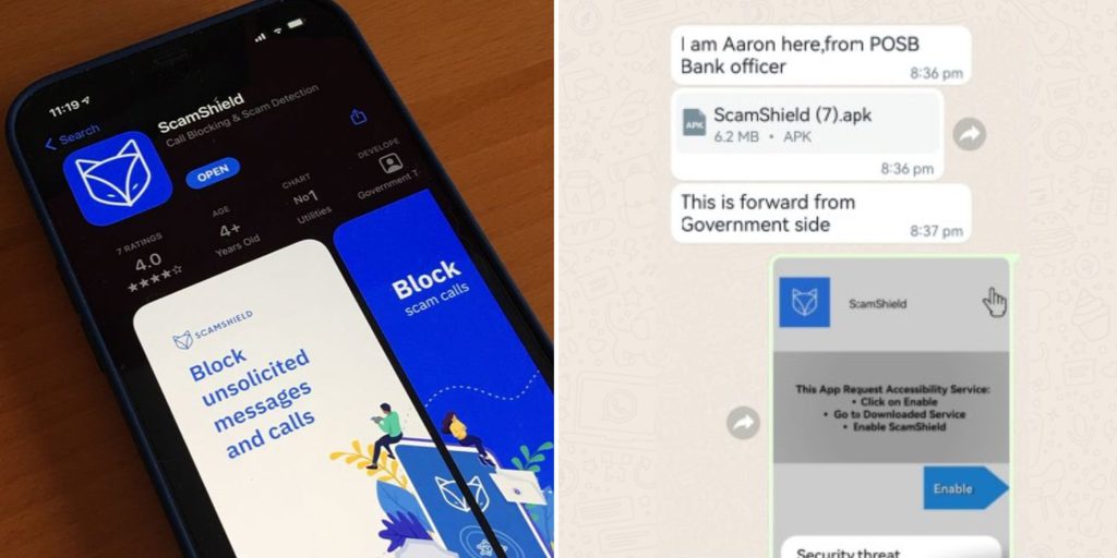 Man's Bank Account Compromised After He Downloads Fake ScamShield App ...