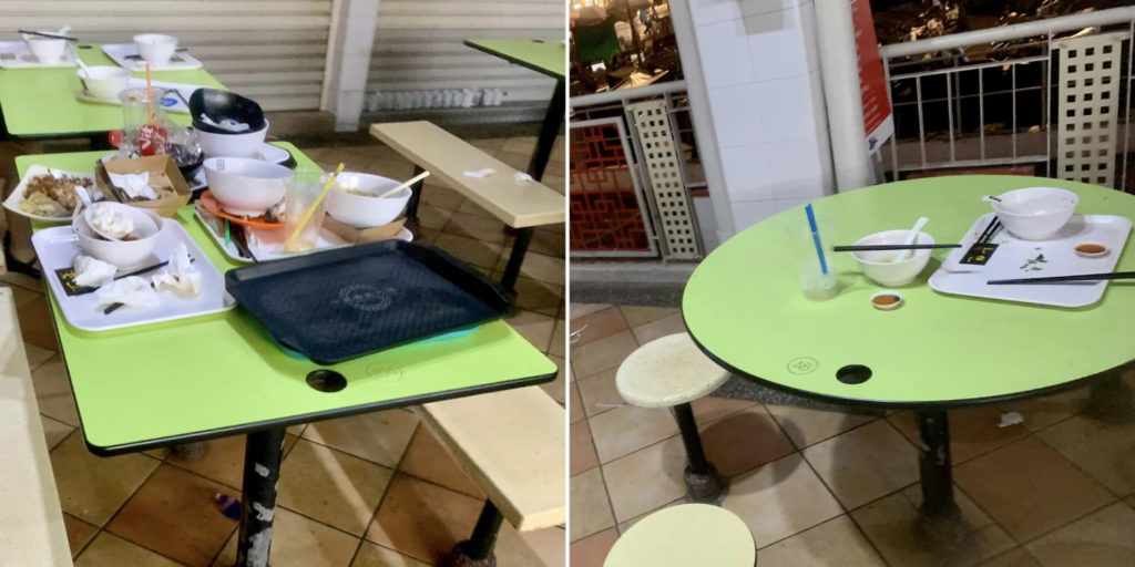 Diners Who Don't Return Trays Will Have Their Info Recorded By ...
