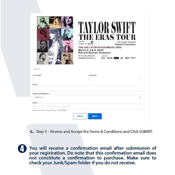 Taylor Swift S’pore Concert Tickets Access Code Only Sent To Select ...