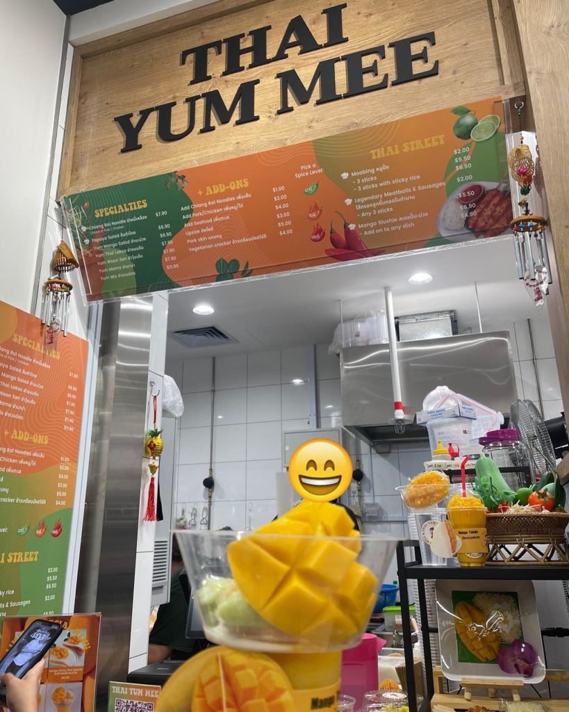 Aperia Mall Thai Supermarket Has Food Stalls Selling Stuffed Buns & Noodles, Open From 27 June