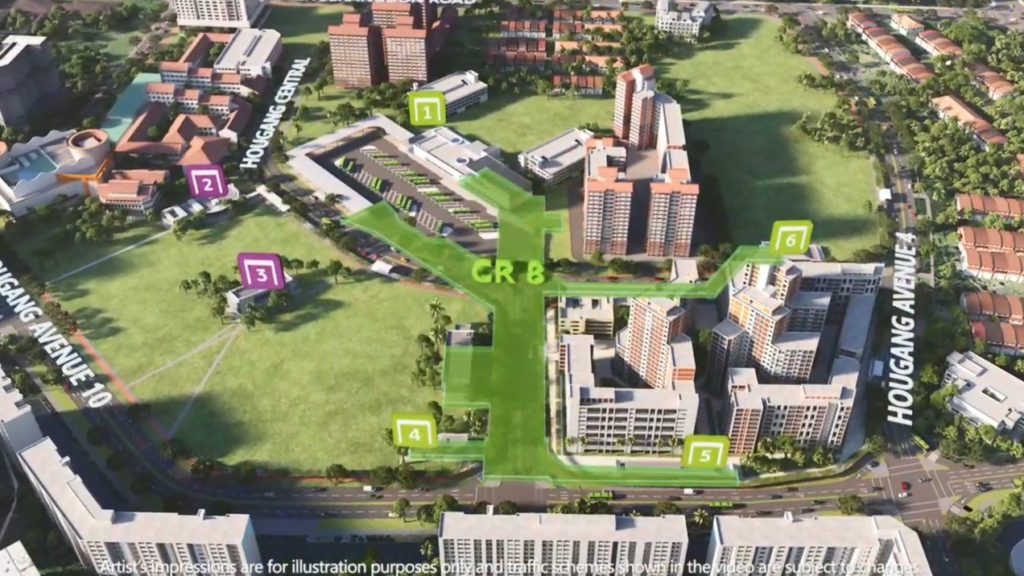 Hougang Cross Island Line Station Will Go Down To B5, Has 3 New Entrances