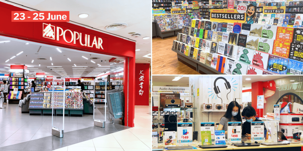 POPULAR S’pore Members Sale Returns With 20% Off Books & Stationery ...