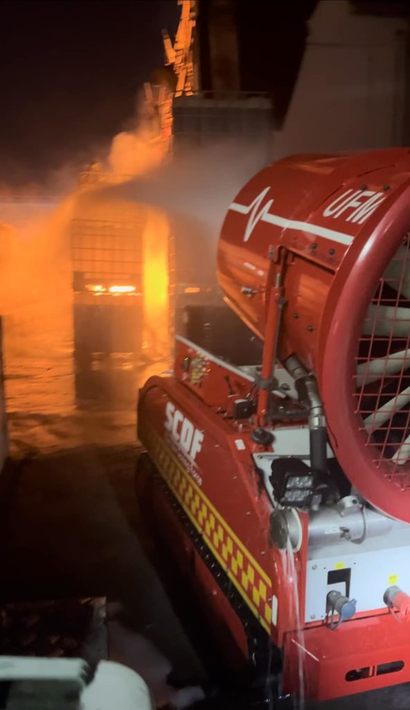 Fire Breaks Out At Tuas Factory Storing Chemicals, Disrupts Train ...