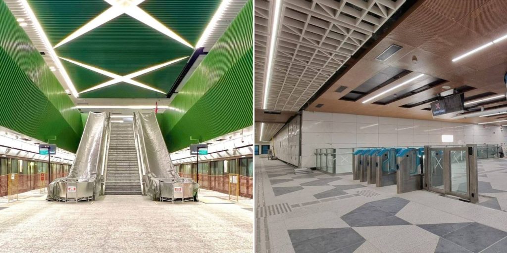 TEL4 MRT Stations Like Siglap, Katong & Bayshore Making Good Progress ...