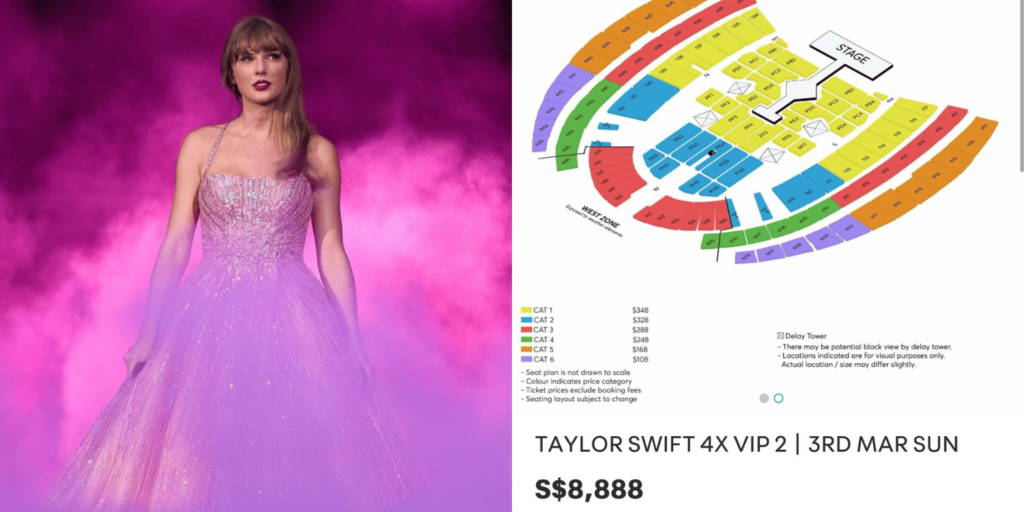 Taylor Swift Presale Tickets Resold On Carousell, Queue Numbers ...