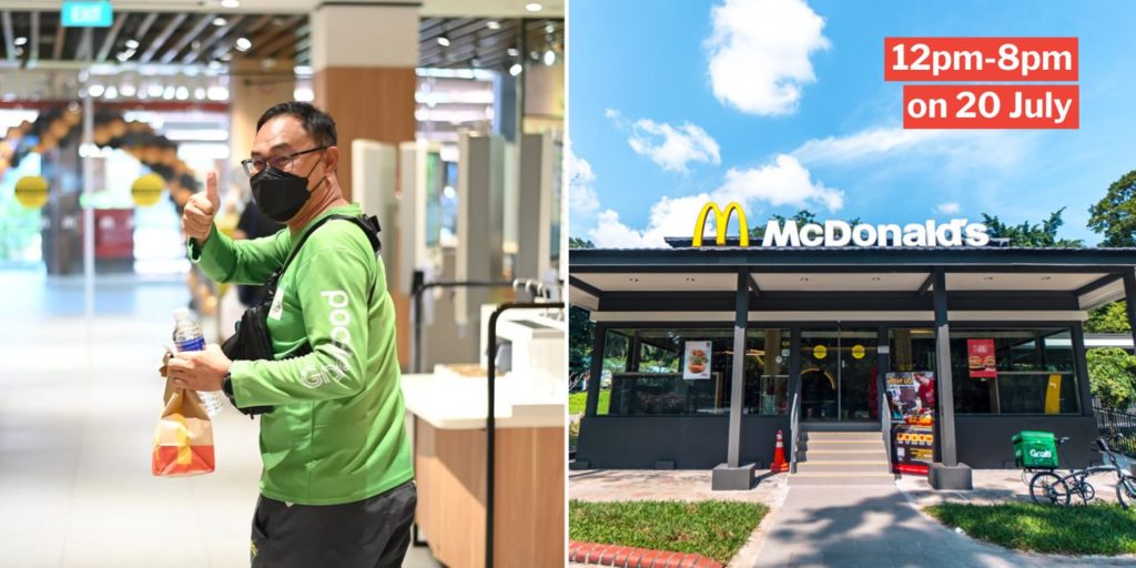 McDonald's Giving S'pore Food Delivery Riders Free McChicken Meals ...