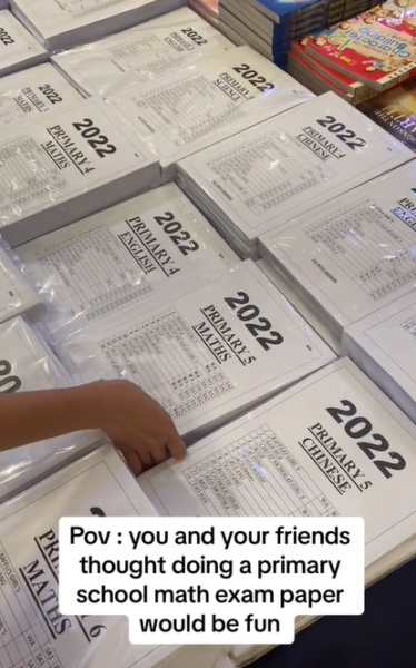Group Of Friends Tries S'pore Primary School Math Papers For Fun ...