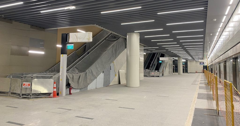TEL4 MRT Stations Like Siglap, Katong & Bayshore Making Good Progress ...