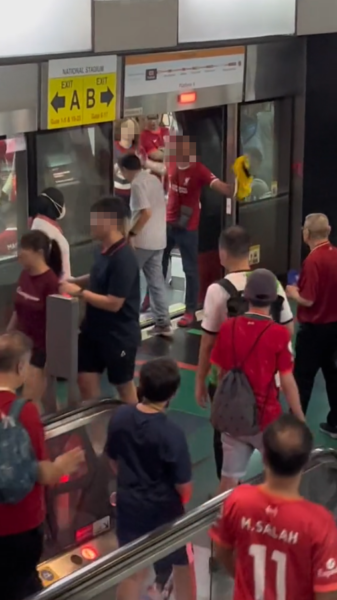 Liverpool Fan Arrested For Public Nuisance At Stadium MRT, Will Be ...