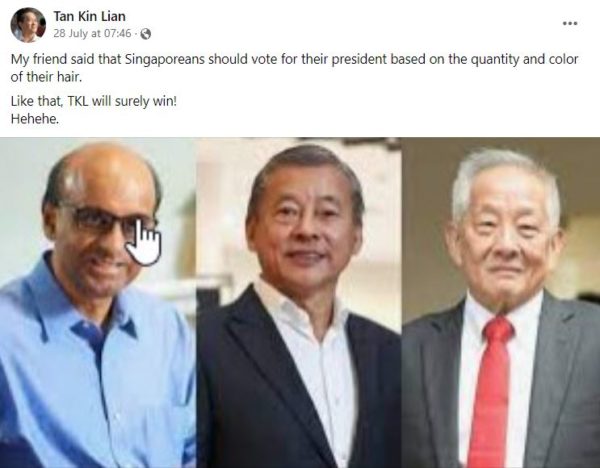 We Studied Tan Kin Lian's Facebook Habits To Tell You More About This ...