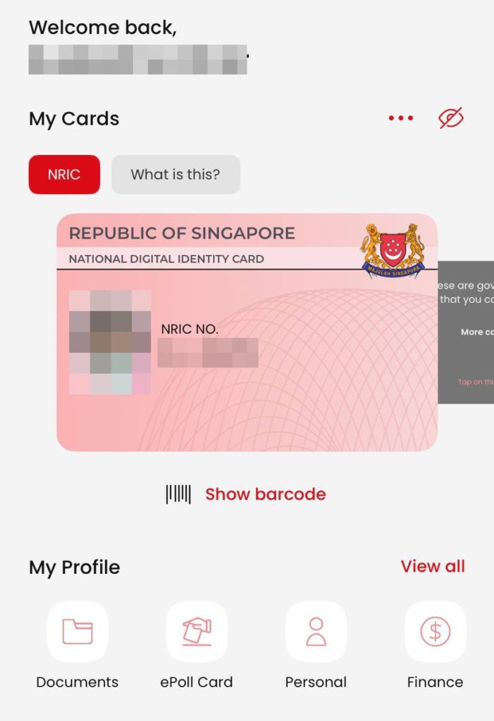 S'poreans Can Check Their Polling Station Via ePoll Card On Singpass For 1 Sep Voting